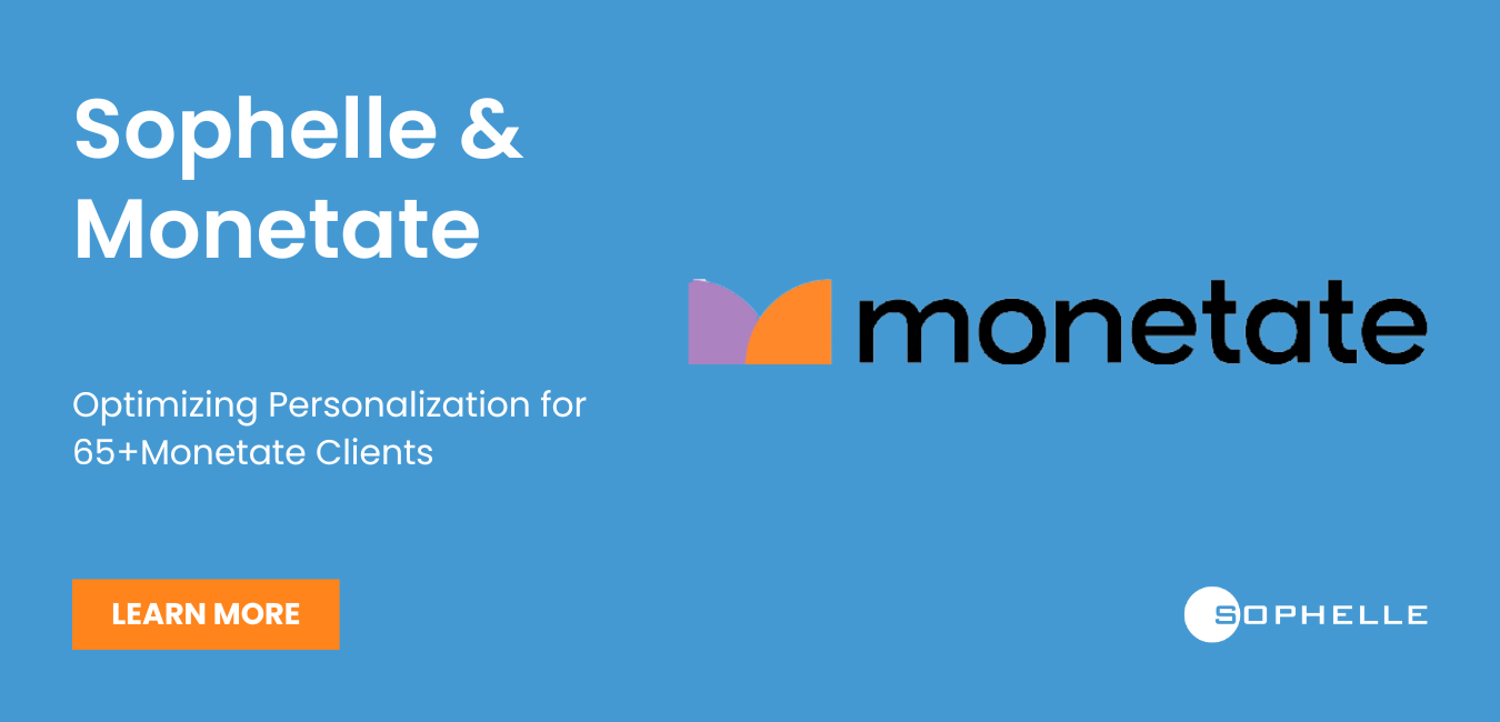 Sophelle and Monetate Personalization Services